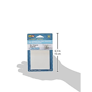 Redi-Tag SeeNote Stickies Transparent Sticky Notes, 50-Pack, 3 x 3 Inches, Clear (23775)