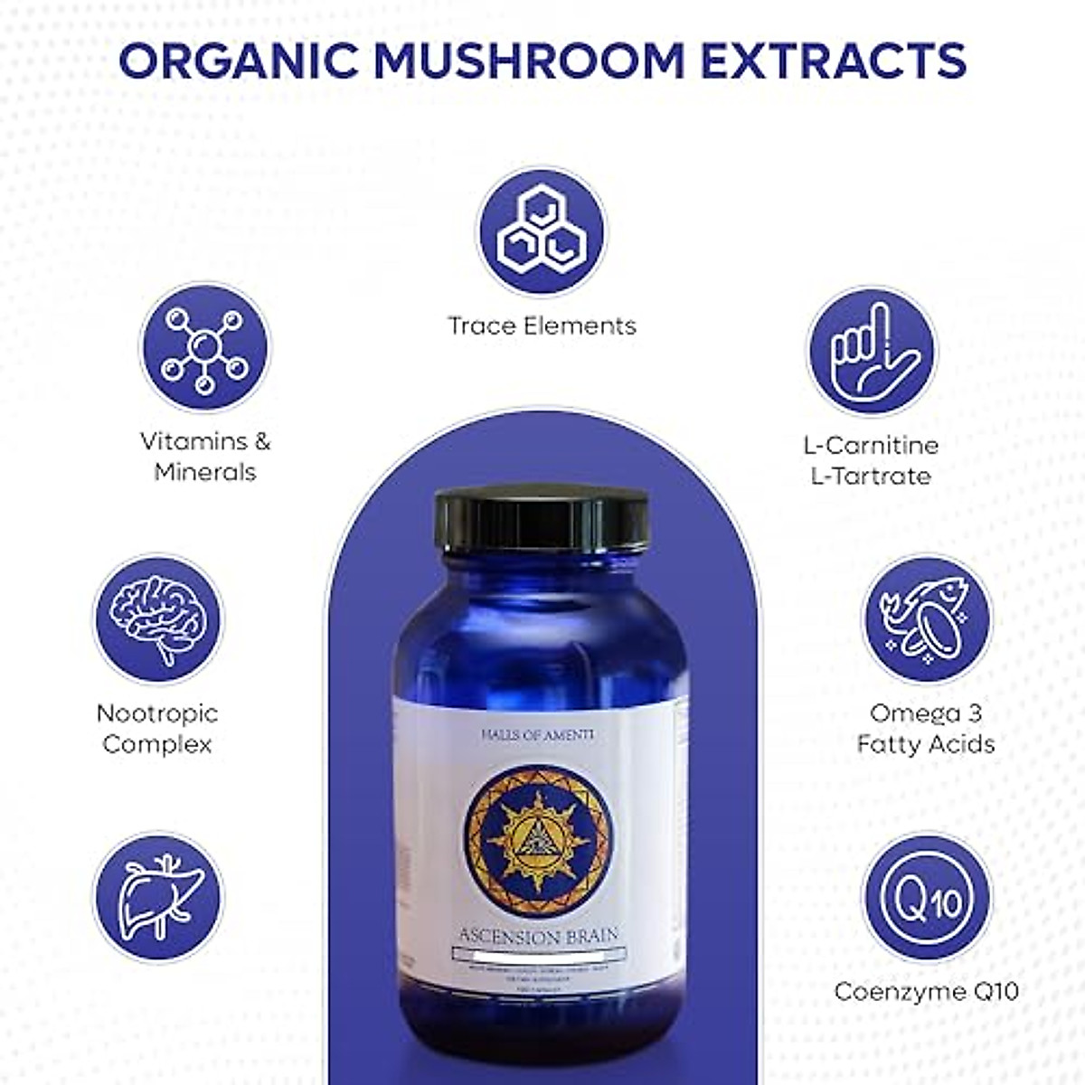 Ascension Brain Health Supplement (100 Cap)