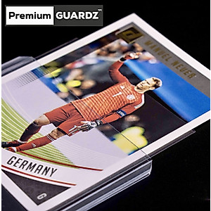 Premium Ultra Clear 3x4 Top Loaders for Cards and Soft Sleeves, Made for Standard Sized 35pt Collectible Cards, Set Includes 100 Toploaders and 100 Penny Sleeves | Premium Guardz