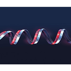 Elgato Light Strip - Smart Light with 16 million colors through RGBWW LEDs including Warm/Cold White, App-Control via iOS/Android, PC/Mac, Stream Deck, perfect for Gaming, Streaming and Home Setups