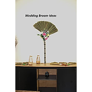 NDP78 Vietnamese Traditional Broom - Choi Dot Sweeps Away Everything Such as Dog Hair, Small dust and Does not Scratch Wooden Floors , Easy to Handle, Product Made from Natural, 39.5 x 8 x 1.5 inches