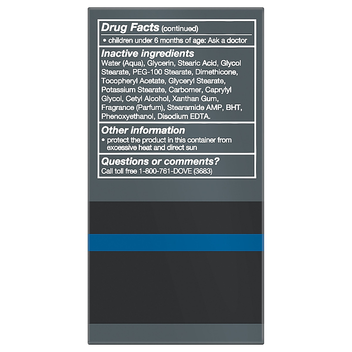 DOVE MEN + CARE Face Lotion, Hydrate+ 1.69 oz