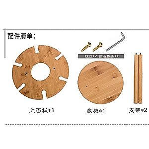 ZYZMH Round Holder Countertop Stand Retro Tabletop Display for Single Bottle Bar Rustproof Barware Living Room Wine Rack Organizer