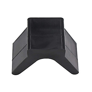 UANOFCN 2" V-Style Boat Trailer Bow Stop Non Marking Polyurethane 1/2" Mounting Hole Diameter