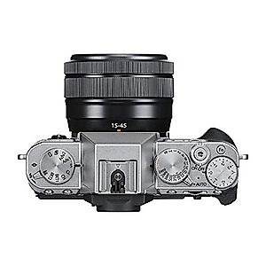 Fujifilm X-T30 Mirrorless Digital Camera w/XC15-45mm Kit - Silver