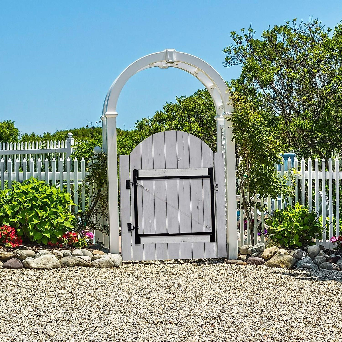 Adjust-A-Gate Steel Frame Gate Kit, 36"-60" Wide Opening Up to 4' High (3 Pack)