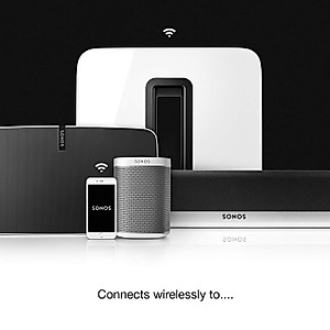 Sonos Sub – Wireless Subwoofer that adds bass to your home theater and your music. (White) (Renewed)