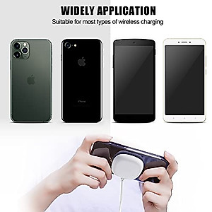 Flutesan 8 Pcs Magnetic Universal Wireless Car Charger Case Ring Stickers Metal Materials Compatible with Magsafe Wireless Charger Magnet Sticker Compatible with iPhone 13 Series/12 Series Phone Case