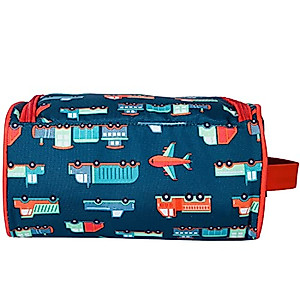 Wildkin Toiletry Bag for Boys, Girls, and Adults, Toiletry Bags Measures 9.5 x 5 x 5 Inches, Multifunctional, Spacious and Ideal Sized for Weekend or Overnight Travel Bag, BPA-free (Transportation)