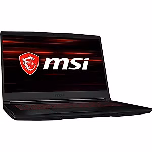 MSI GF63 Gaming Laptop, 15.6" Full HD Display, Intel Core i5-10500H Processor, 16GB RAM, 1TB SSD, NVIDIA GeForce GTX 1650 Graphics, Backlit Keyboard, Wi-Fi 6, Windows 11 Home