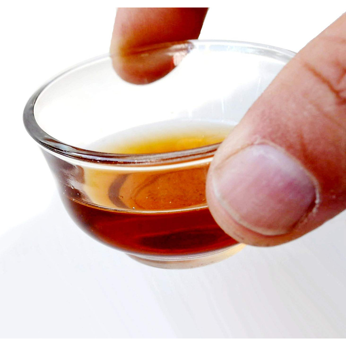 Teacups 1.3oz/40ml Clear Borosilicate Insulated Glass Traditional Chinese kung Fu Tea Cups for Drinking Tea, Wine whisky Liquor and Spirits Water,Set of 10