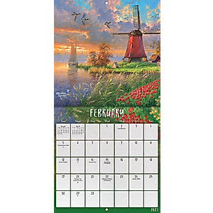 2023 Country Road by Abraham Hunter Wall Calendar