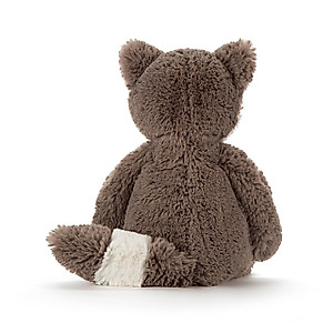 Jellycat Bashful Raccoon Stuffed Animal Plush, Medium, 12 inches