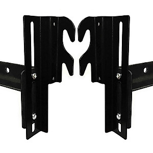 ABSOK Hook On Bed Frame Brackets, 711 Bolt-On to Hook-On Bed Frame Conversion Brackets, 2Pcs Headboard Hook Set with Hardware Hook Plate