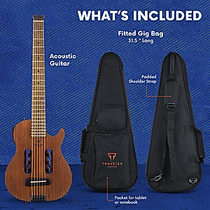 Traveler Guitar Escape Mark III Mahogany Acoustic Guitar