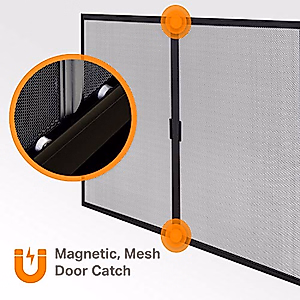 Pleasant Hearth AN-1010 Alpine Fireplace Glass Door, Black, Small