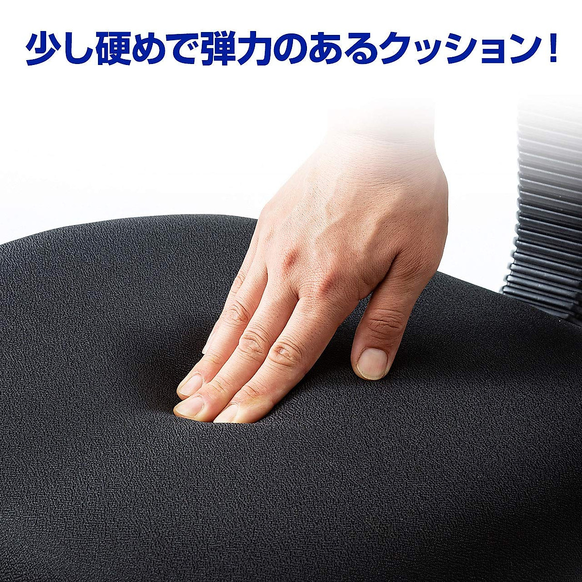 Sanwa Supply SNC-A1BK Office Chair/Desk Chair, Polypropylene, Black