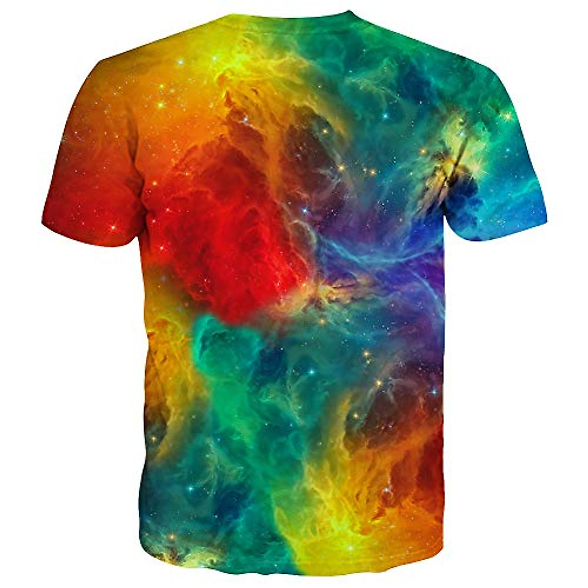 SYAIMN Unisex 3D Printed Short Sleeve T-Shirts Casual Graphics Tees S