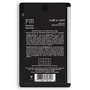 wet n wild Fantasy Makers Halloween 10 Pan Palette Boogie Nights