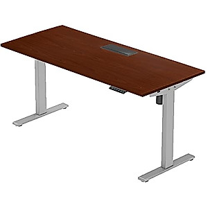 Progressive Desk Adjustable Standing Desk 60 x 30 inch. Height Stand up Raised Desk. Intelligent Standing Electronic desks for Home Office - 60 inch