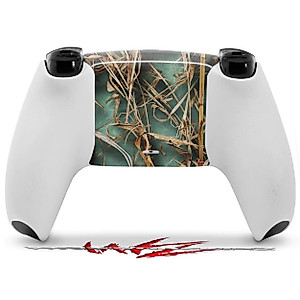 WraptorSkinz Skin Wrap compatible with Sony PS5 DualSense Controller WraptorCamo Grassy Marsh Camo Seafoam Green (CONTROLLER NOT INCLUDED)