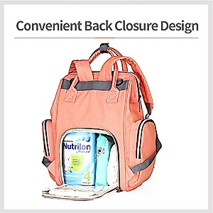 UARERISE Diaper Bag Backpack,Maternity Nappy Bag, Mummy Travel Back Pack,Large capacity Baby Care Bag