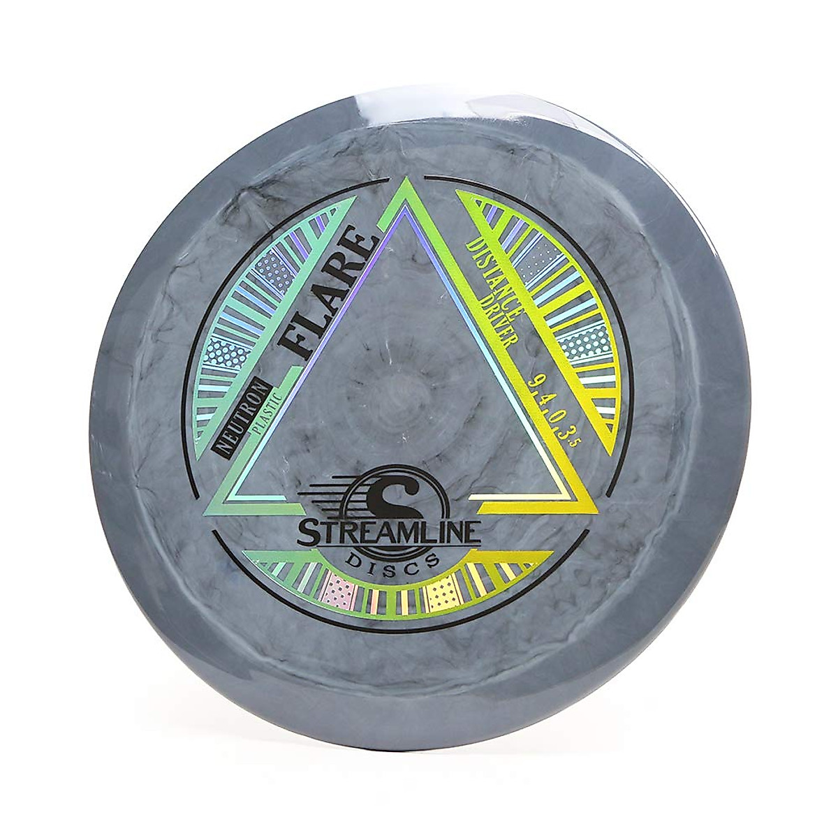 Streamline Discs Neutron Flare Disc Golf Distance Driver (165-170g / Colors May Vary)