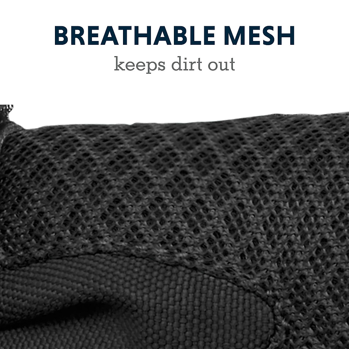 Ruffwear, Grip Trex Dog Boots, Outdoor Booties with Rubber Soles for Hiking and Running, Obsidian Black, 2.0 in (2 Boots)