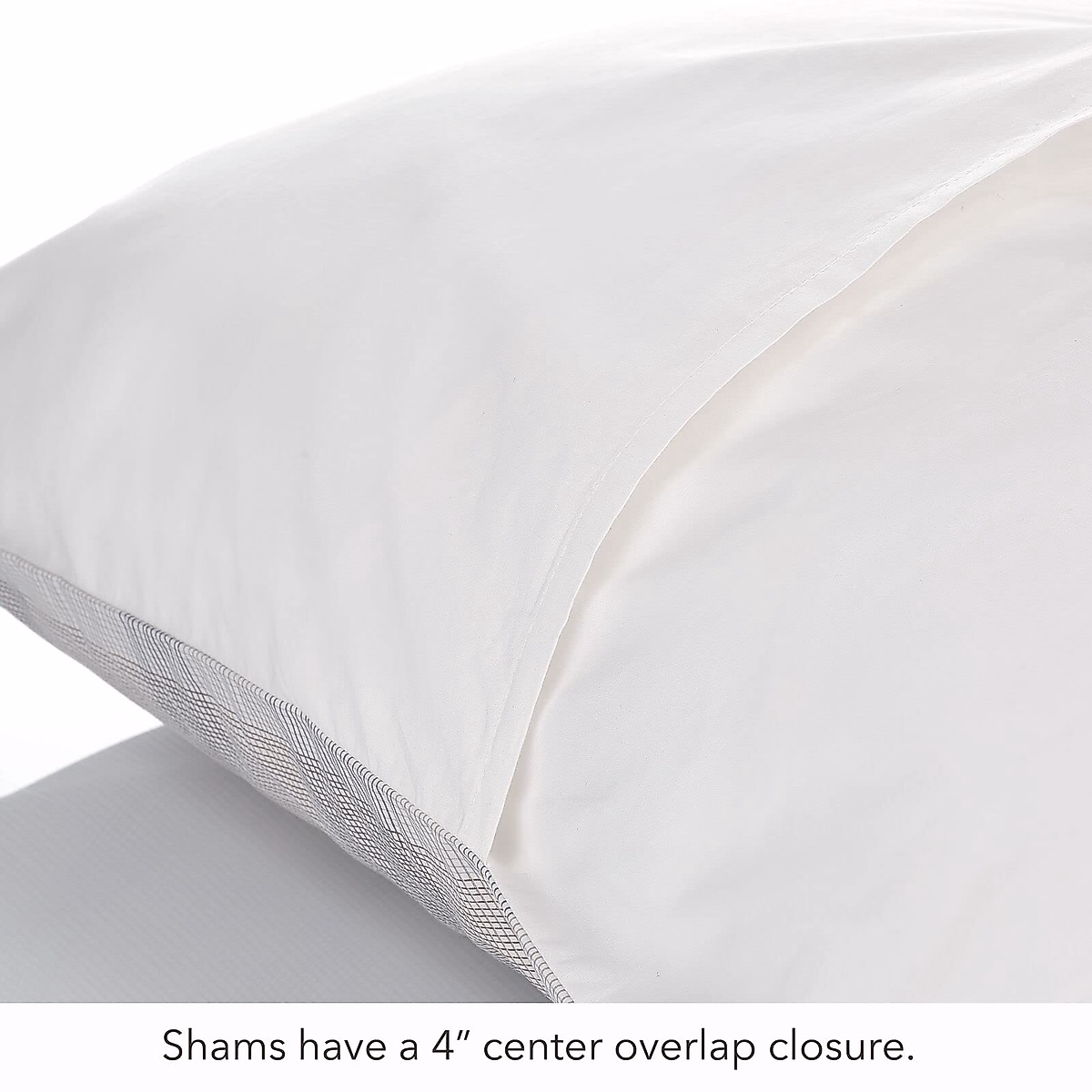 Nate Home by Nate Berkus 250TC Glen Plaid Duvet Cover Set | All-Season Cotton - Full/Queen Size - from mDesign - 3 Piece - Includes 1 Duvet Cover, 2 Pillow Shams, Pearl Multi (Cream/Beige)