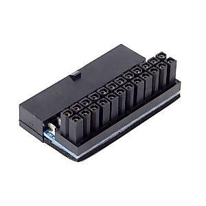 chenyang ATX 24Pin Power 90 Degree Angled Change direction Adapter Mainboard Motherboard for Desktops PC Supply