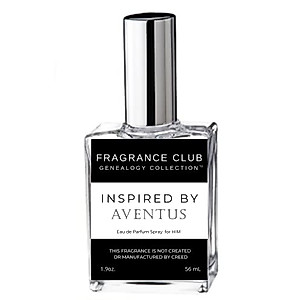 Fragrance Club Genealogy Collection Inspired by Aventus for Men, 1.9 fl oz. EDP Mens fragrance with Jasmine, Velvety Woods and Musk. It is a sensual fragrance that makes a great gift.