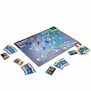 Pandemic Hot Zone: Europe Board Game - Cooperative Disease-Fighting Adventure, Strategy Game for Kids and Adults, Ages 8+, 2-4 Players, 30 Minute Playtime, Made by Z-Man Games