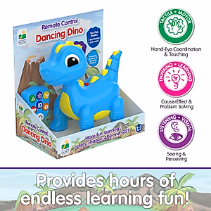 The Learning Journey: Play & Learn RC Dancing Dino - Remote Control Toddler Toys & Gifts for Boys & Girls Ages 2+ Years and Up - Award Winning Toys