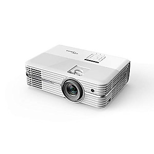 Optoma UHD52ALV Voice Assistant-Compatible DLP Projector for Lights-On Viewing, 3500 Lumen, 3840x2160