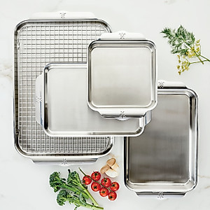 Hestan - OvenBond Collection - Stainless Steel Baking Sheet Set, 5-Piece