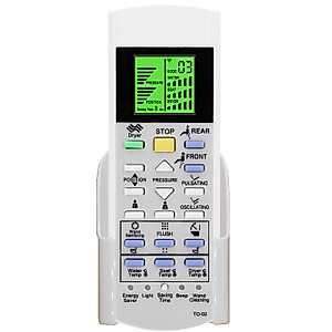 Replacement Remote Control for TOTO Washlet Bidet Toilet Seat SG GL TCF403REGV1 CW512YR WC TCF403EGV1 (UK) TCF6532C3GV1 TCF6532G#NW1 TCF6532SW#NW1 TCF403REG TCF403RESW TCF403REG CW512YR WC