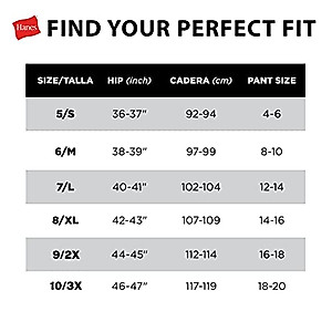 Hanes Women's Boyshorts Panties Pack, Seamless Underwear for Women, Comfort Flex Fit, Multipack