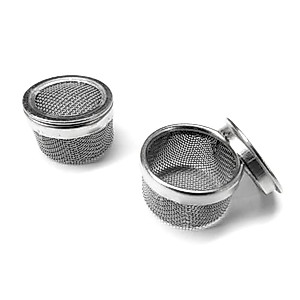 JTS Pack of 2 Mini Basket Ultrasonic Cleaner Small Parts Mesh Holder Cleaning and Holding