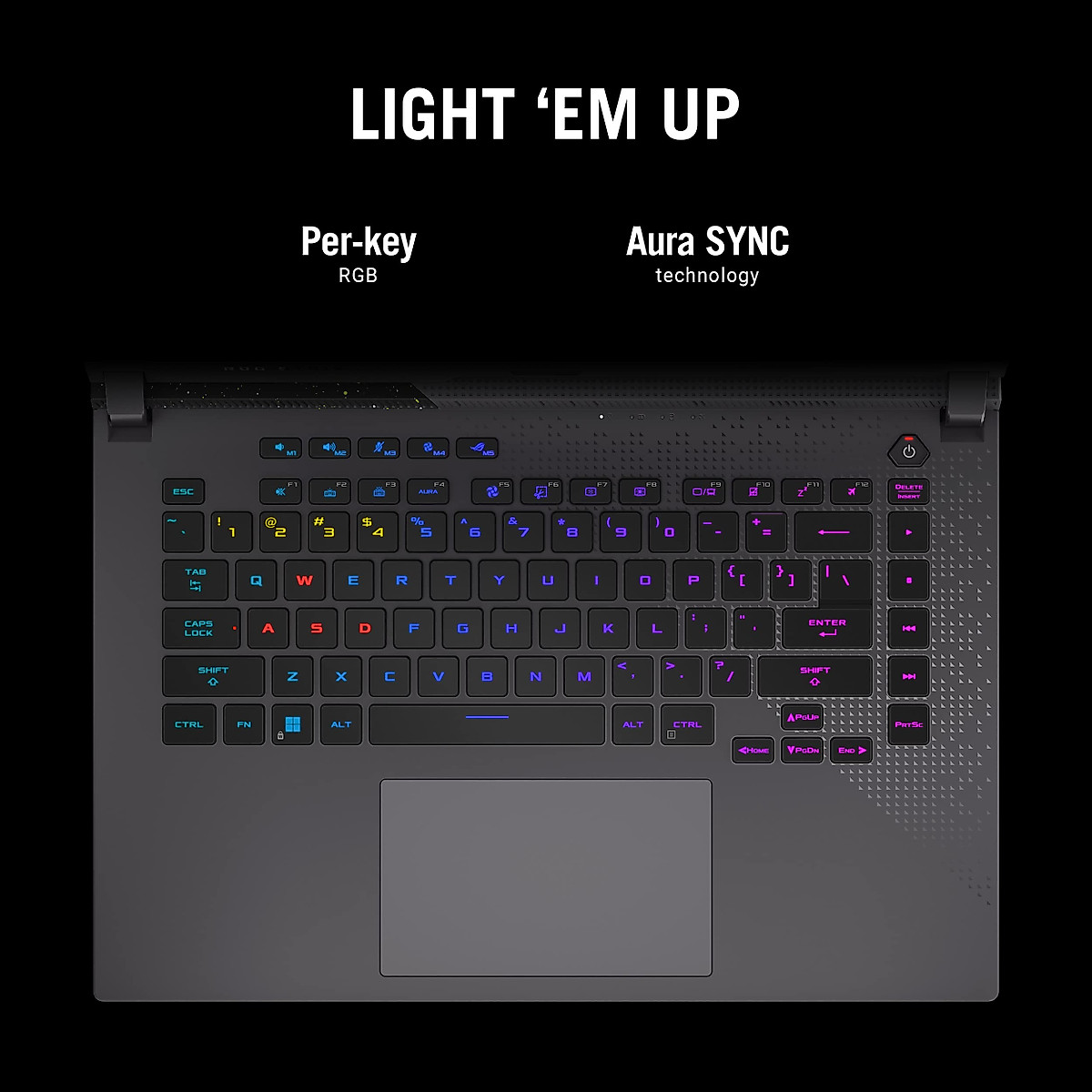 ASUS ROG Strix G15 (2022) Gaming Laptop, 15.6" 300Hz IPS FHD Display, NVIDIA GeForce RTX 3050, AMD Ryzen 7 6800H, 16GB DDR5, 1TB SSD, RGB Keyboard, Windows 11 Home, G513RC-IS74