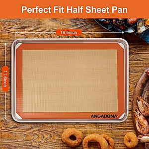 Macaron Silicone Baking Mats, Easy Clean and No Stick Silicone Baking Mats Set