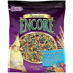 F.M.Brown'S Encore Premium Cockatiel Food