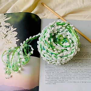 2PC 90g Fancy Butterfly Yarn for Knitting Feather Crochet Yarn for Crocheting Thread to Knitted Patchwork Fabric Line