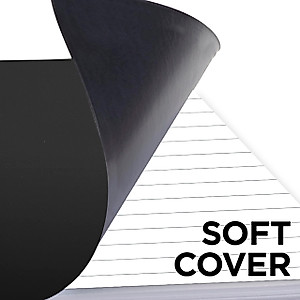 Cambridge Business Notebook, 80 Sheets, Legal Ruled, 8-1/4" x 11", Wirebound, Black (06062)