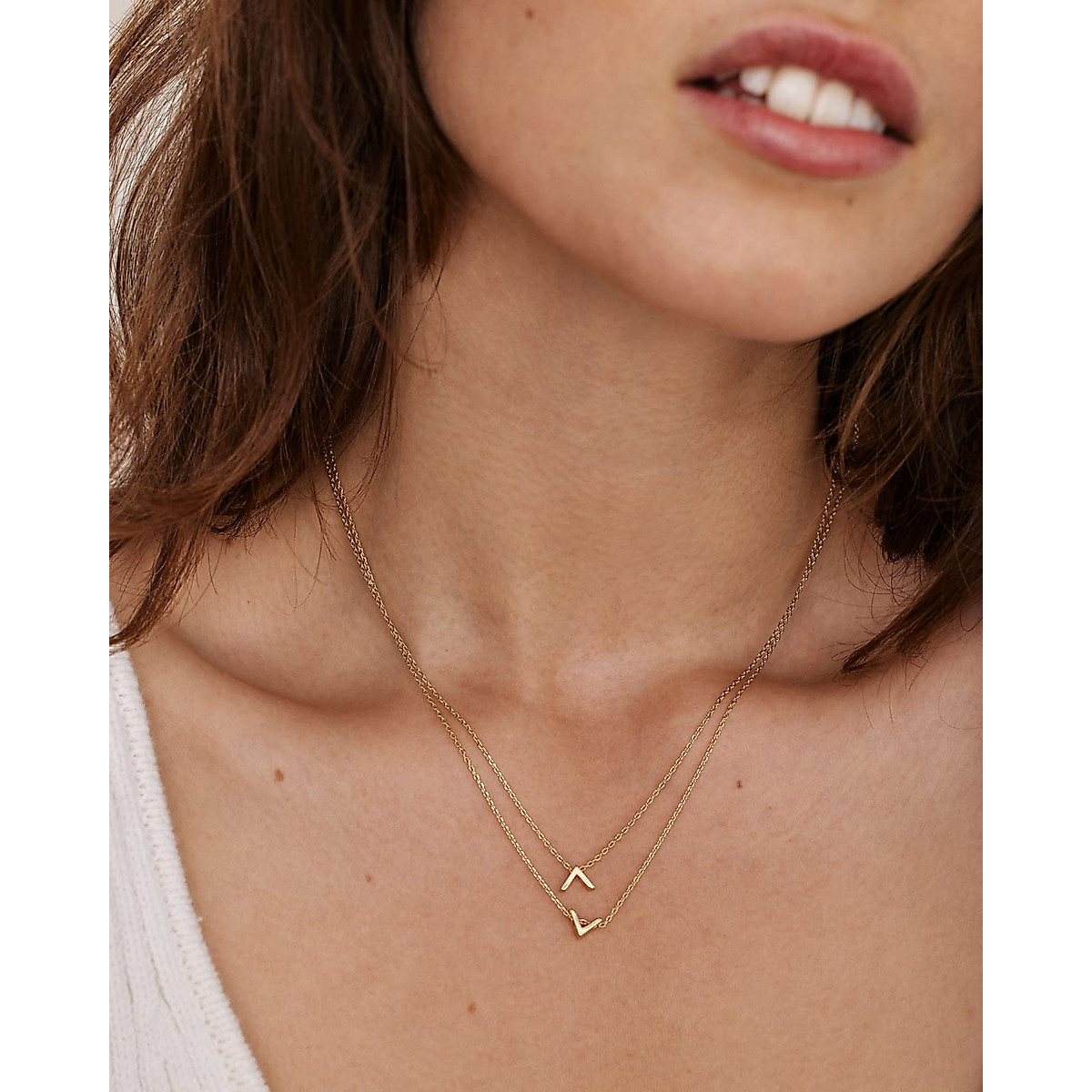 Bryan Anthonys Highs and Lows Necklace Set, 14K Gold Necklace for Women, Pendant, 2 Piece Set, Adjustable Length