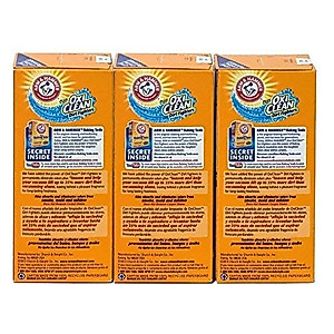 Arm & Hammer Pet Fresh Carpet Odor Eliminator Plus Oxi Clean Dirt Fighters (Pack of 3), 48.9 Ounce