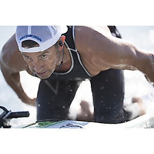 H2O Audio Waterproof Bluetooth Wireless Headphones APTX Audio Stereo Headset in-Ear Workout Earphones Earbuds Built-in Mic for iPhone Samsung Android Smart Watch (not Recommended for Swimming)