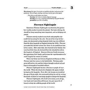 Read and Think 4 Skill Sheets - Abeka 4th Grade 4 Reading Comprehension Student Activity Book