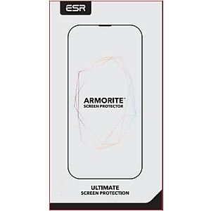ESR Tempered Glass Screen Protector for iPhone 14 Pro (Armorite), Easy Installation Frame, Military-Grade Protection, Ultra Tough, Scratch Resistant, 2 Pack