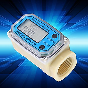 Fuel Flowmeter, Pump Meter Blue High Accuracy for Output Modules Sensors Remote Transmitters for Chemicals Water