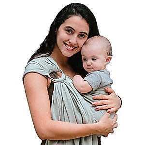 Nalakai Ring Sling Baby Carrier. Eco-Friendly, Soft Bamboo and Linen Baby Sling, Baby Wrap. Comfort, Style, and Giving Back - Carry Your Little One with Love
